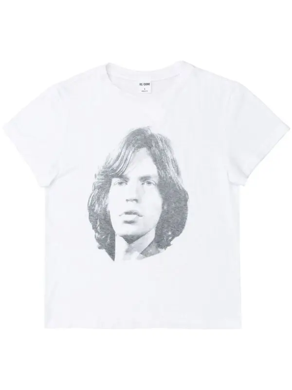 RE/DONE Mick Jagger Classic T-shirt