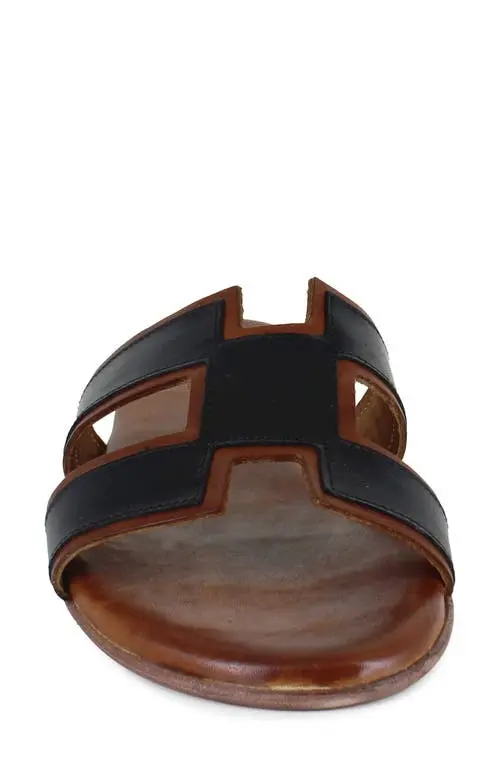 ARTISAN CRAFTED BY ZIGI Alitza Leather Sandal - Black