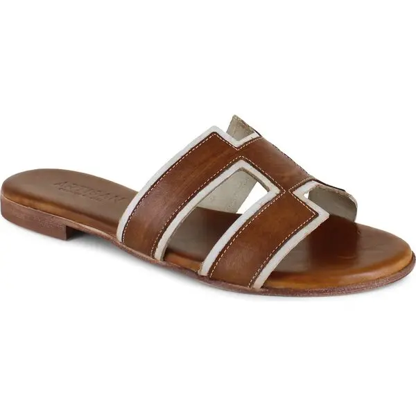 ARTISAN CRAFTED BY ZIGI Alitza Leather Sandal - Brown