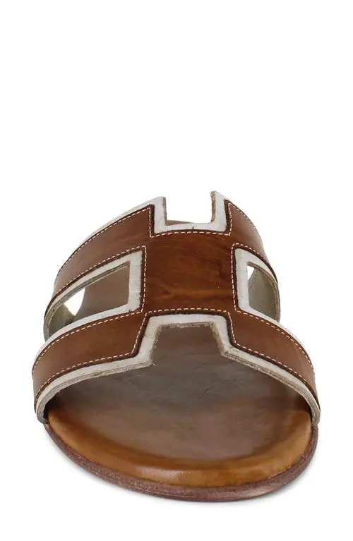 ARTISAN CRAFTED BY ZIGI Alitza Leather Sandal - Brown