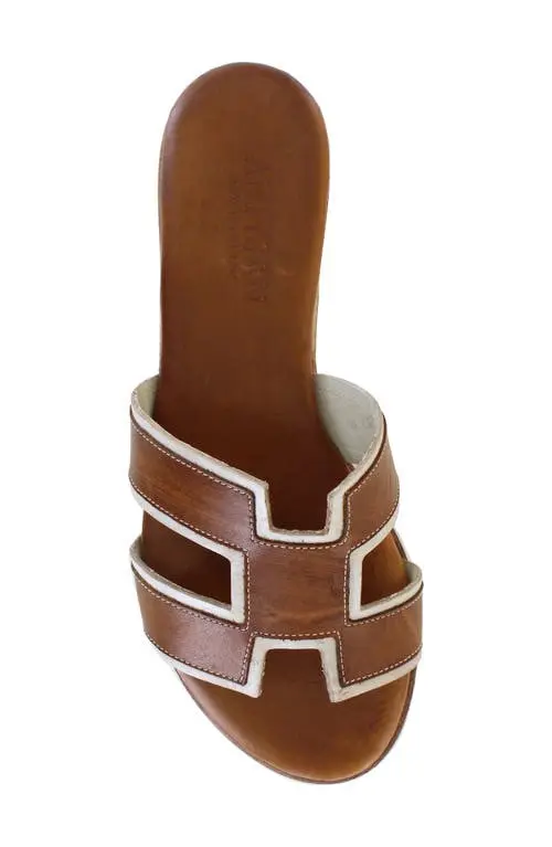 ARTISAN CRAFTED BY ZIGI Alitza Leather Sandal - Brown