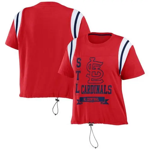 WEAR BY ERIN ANDREWS St. Louis Cardinals Graphic T-shirt - Red