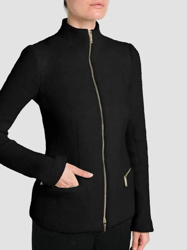 Giorgio Armani Luxe Blend Zip Jacket