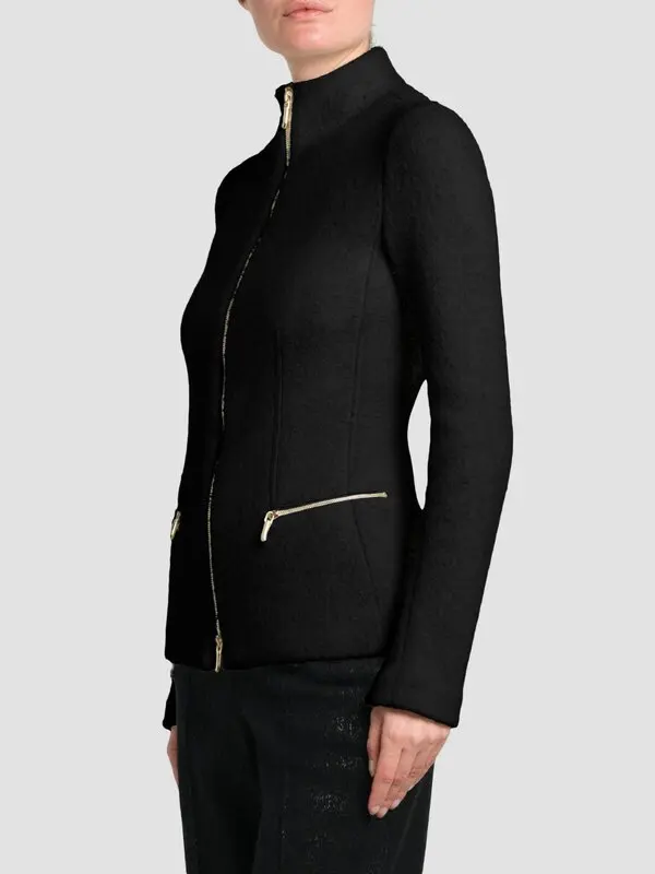 Giorgio Armani Luxe Blend Zip Jacket