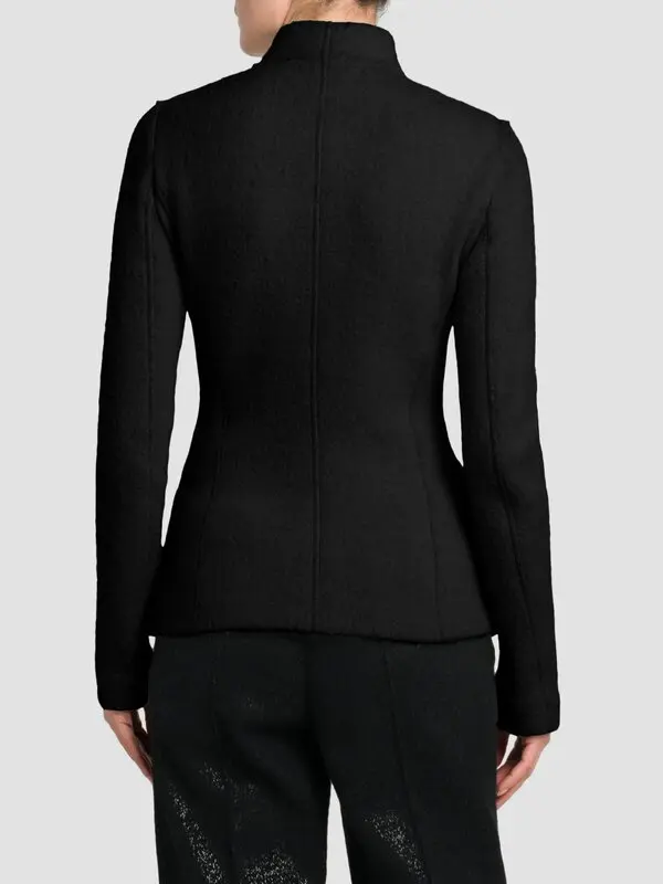 Giorgio Armani Luxe Blend Zip Jacket