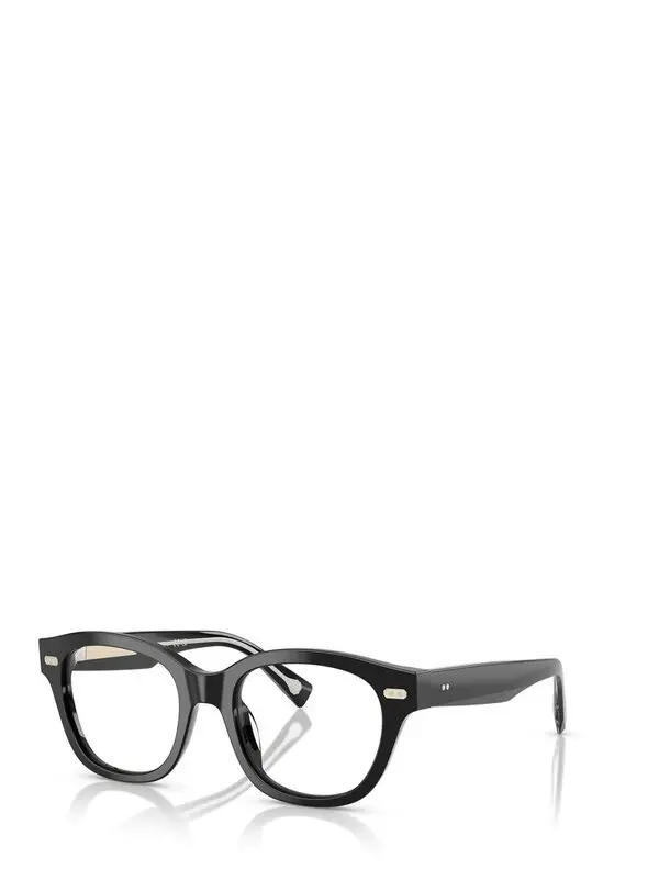 Brunello Cucinelli Rounded Eyeglasses - Black