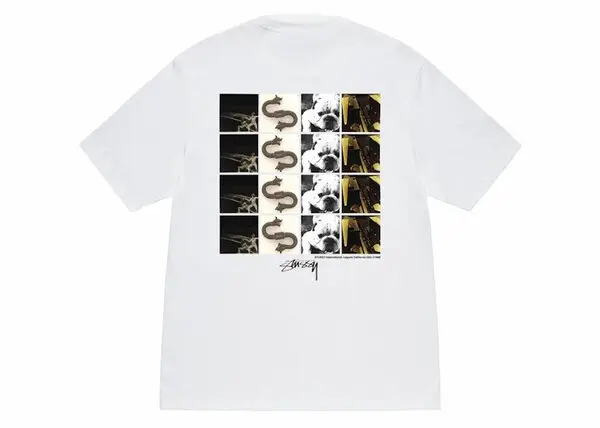 StÜssy Grid Tee Shirt - White