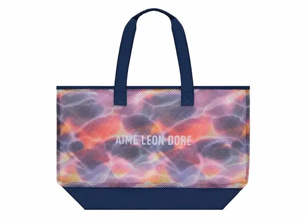 Aimé Leon Dore Aqua Print Mesh Tote Bag - Multicolor
