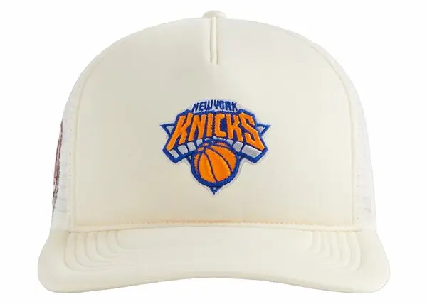 Kith 47 New York Knicks Hitch Foam Trucker Cap - Sandrift
