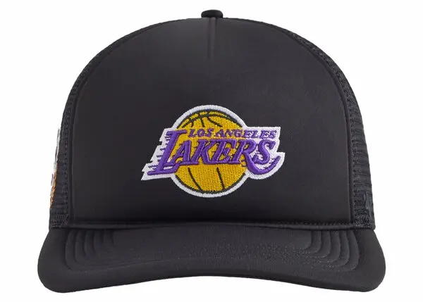 Kith 47 Los Angeles Lakers Hitch Foam Trucker Hat - Black