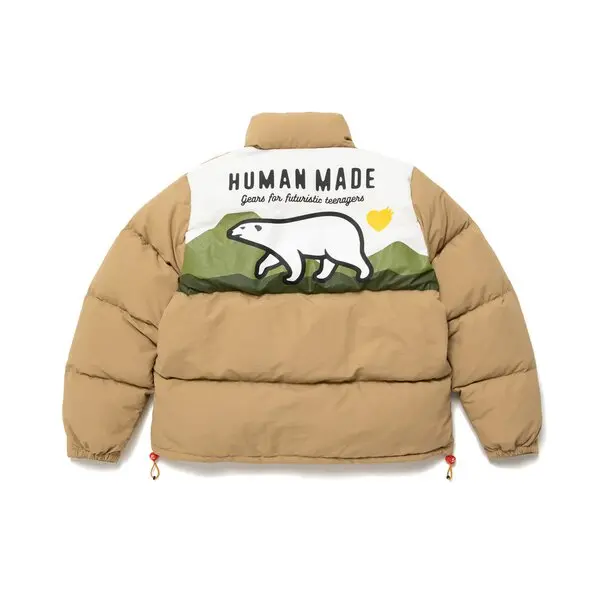 HUMAN MADE Polar Bear Down Jacket - Beige