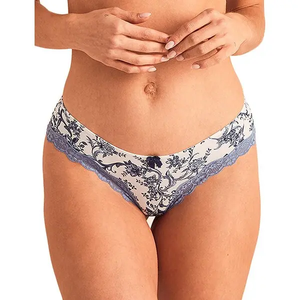ADORE ME Shea Thong Panties - Novelty Blue