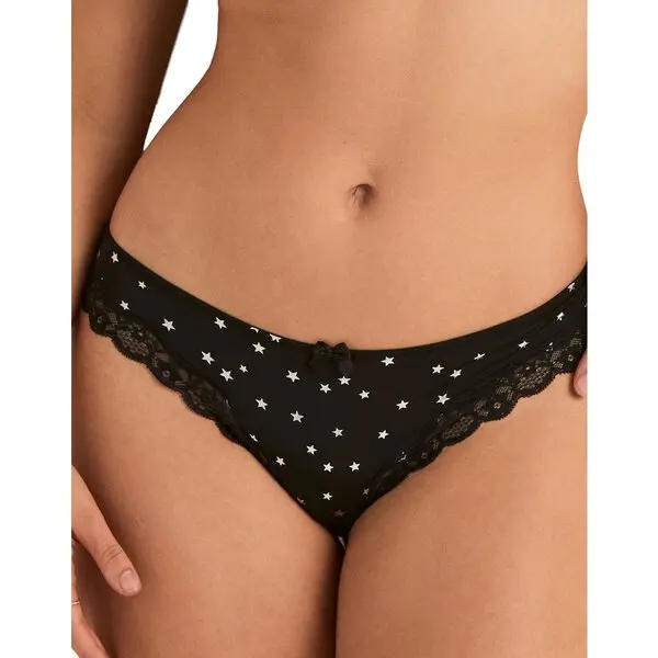 ADORE ME Shea Thong Panties - Shine Bright Foil Print