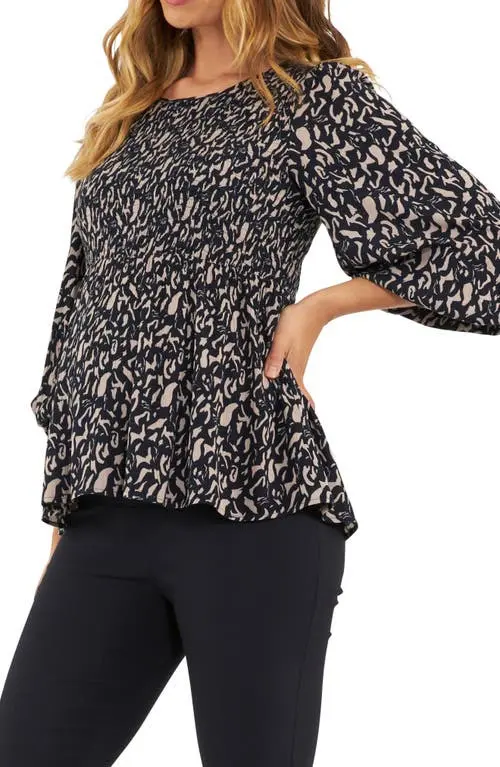 RIPE MATERNITY Izzie Shirred Maternity Top