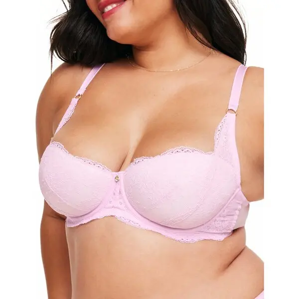 ADORE ME Bonnie Contour Balconette Bra - Medium Pink