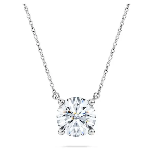 SWAROVSKI Eternity Solitaire Pendant - White