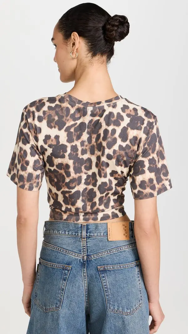 Le Superbe Leopard Tie T-shirt