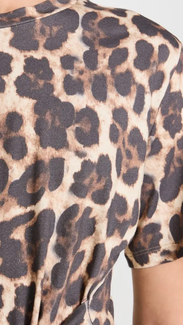 Le Superbe Leopard Tie T-shirt