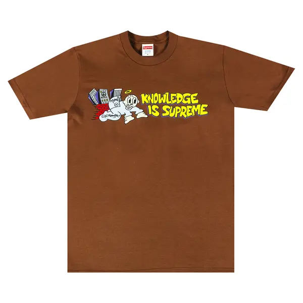 Supreme Knowledge Tee - Brown