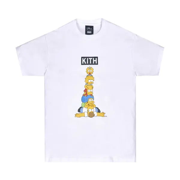 Kith For The Simpsons Family Stack Tee
