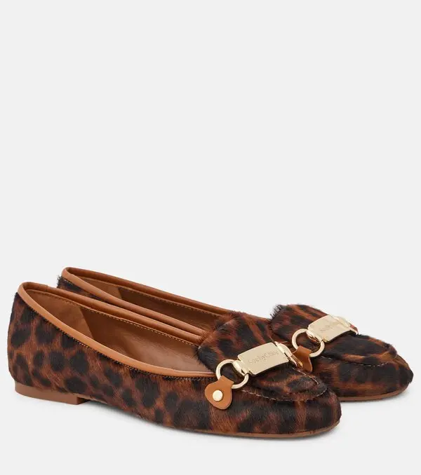 See By Chloé Signature Ballet Flats - Brown