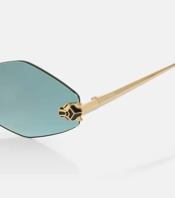 CARTIER Panthère De Sunglasses - Gold