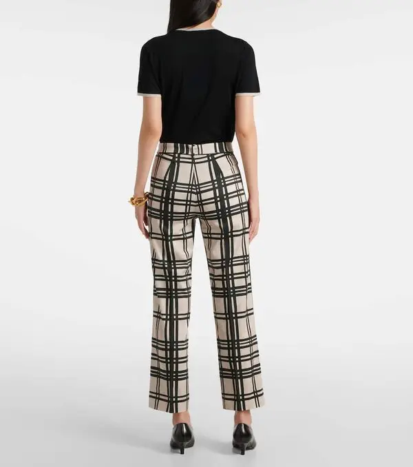 Max Mara Mia Cotton-blend Trousers