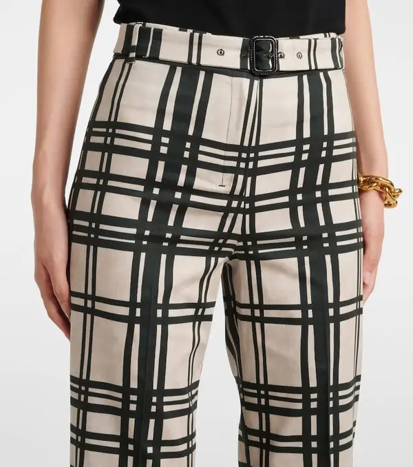 Max Mara Mia Cotton-blend Trousers