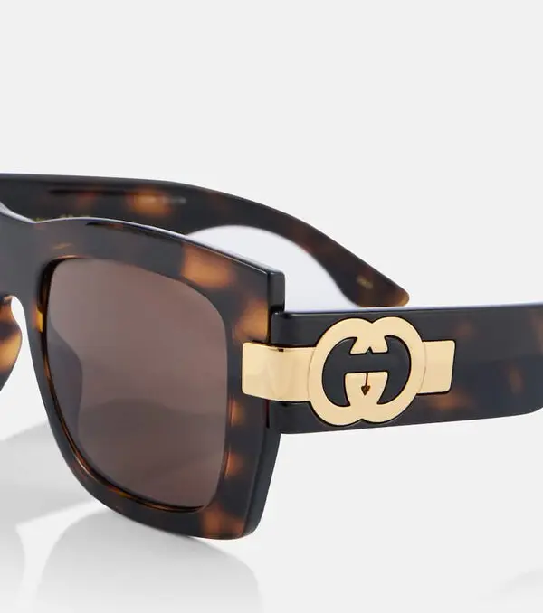 Gucci Interlocking G Square Sunglasses