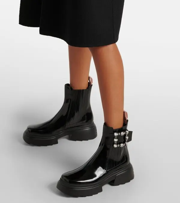 ROGER VIVIER Wallaviv Chelsea Boots