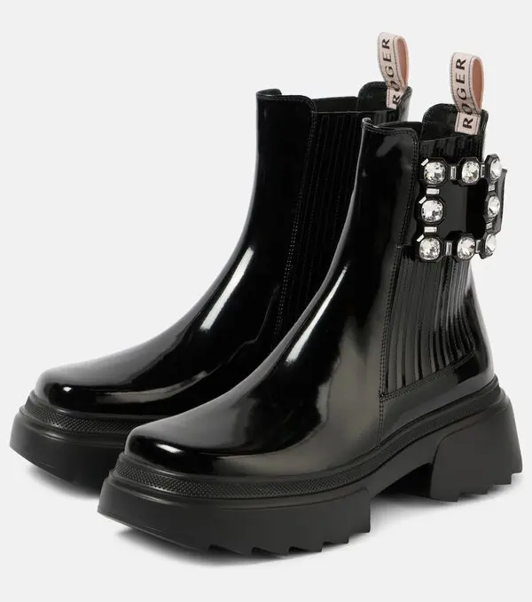 ROGER VIVIER Wallaviv Chelsea Boots