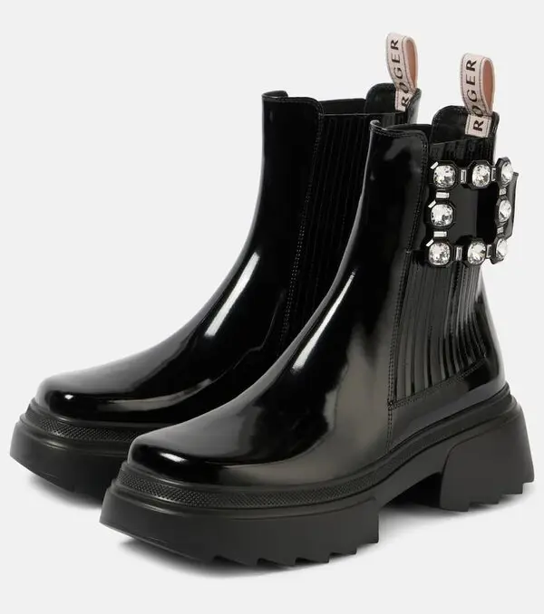 ROGER VIVIER Wallaviv Chelsea Boots