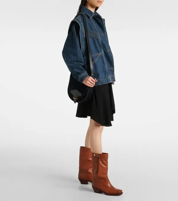 Isabel Marant Ademe Leather Ankle Boots