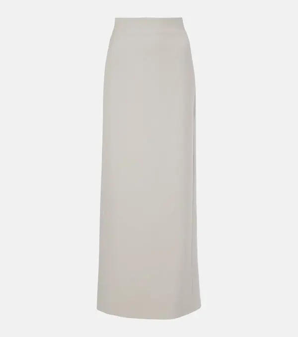Wardrobe.NYC Column Maxi Skirt - Grey