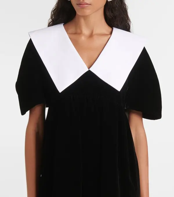 Nina Ricci Velvet Mini Dress