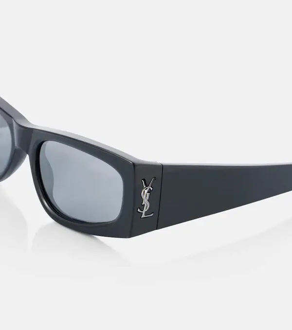 Saint Laurent Monogram Rectangular Sunglasses