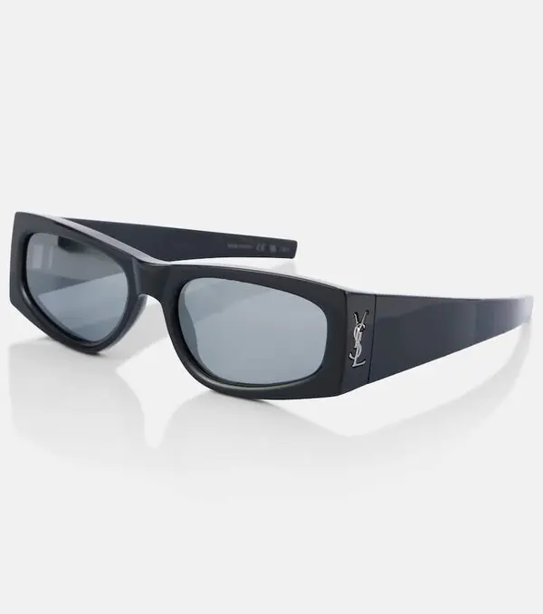 Saint Laurent Monogram Rectangular Sunglasses