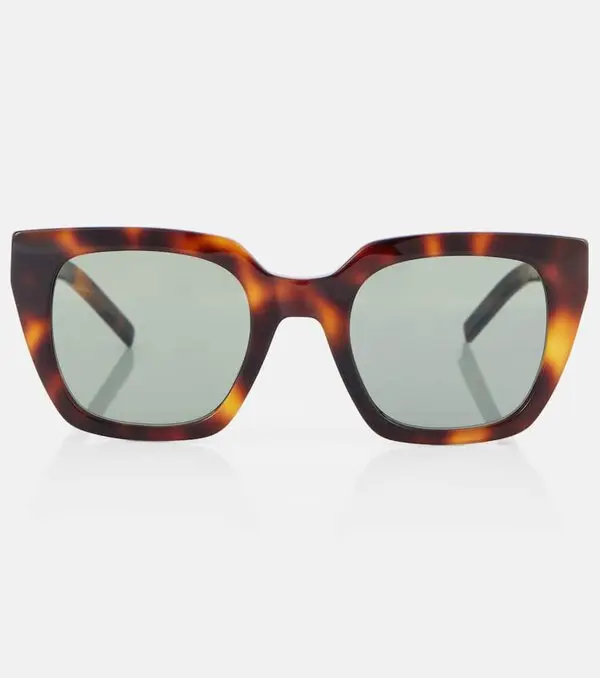 Saint Laurent Monogram Oversized Sunglasses - Brown