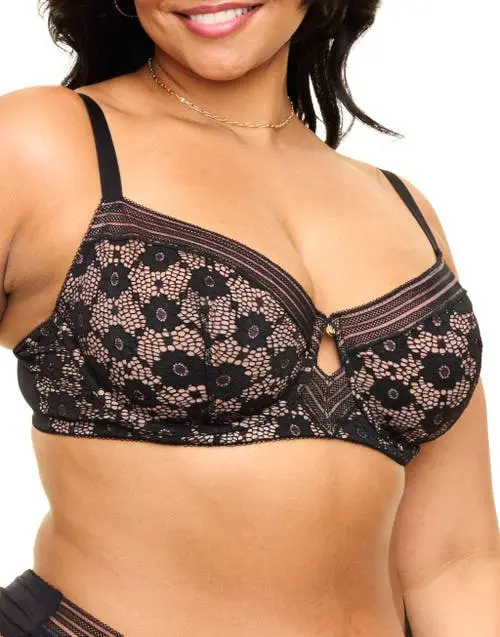 ADORE ME Nolie Unlined Demi Bra - Black