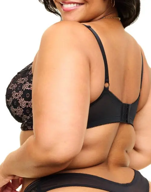 ADORE ME Nolie Unlined Demi Bra - Black