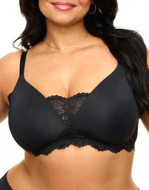 ADORE ME Jainey Contour Plunge Bra - Black
