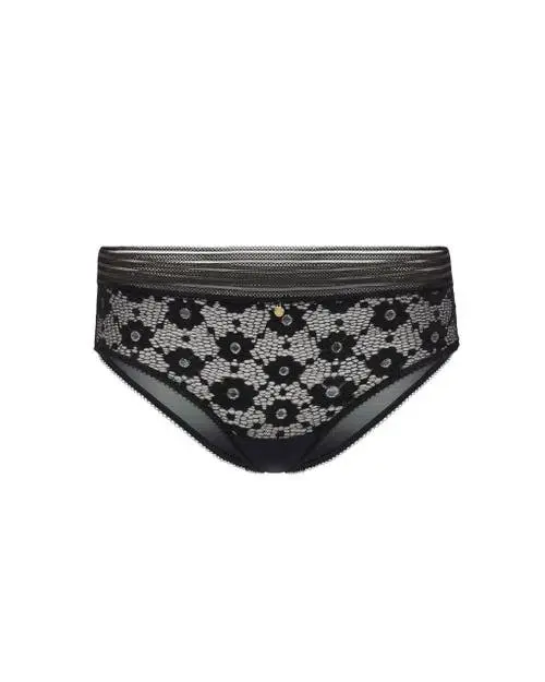 ADORE ME Nolie Hipster Panties - Black