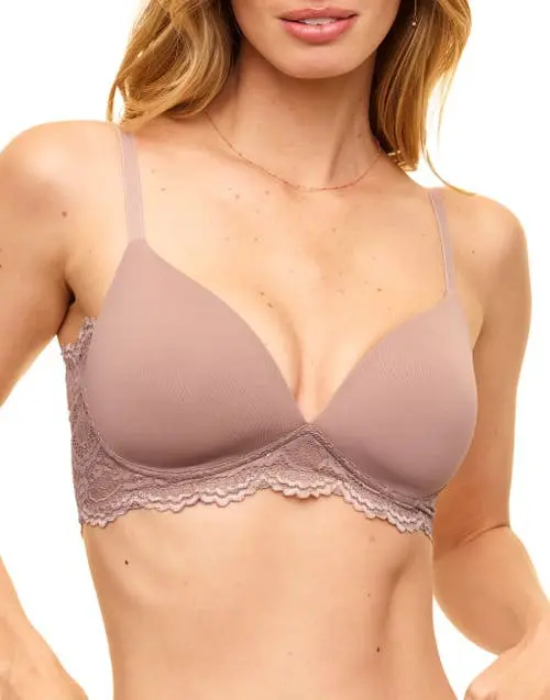 ADORE ME Jainey Contour Plunge Bra - Open Beige