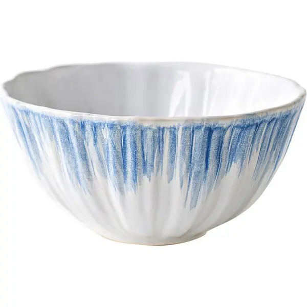 VIETRI Bari Cereal Bowl - Blue