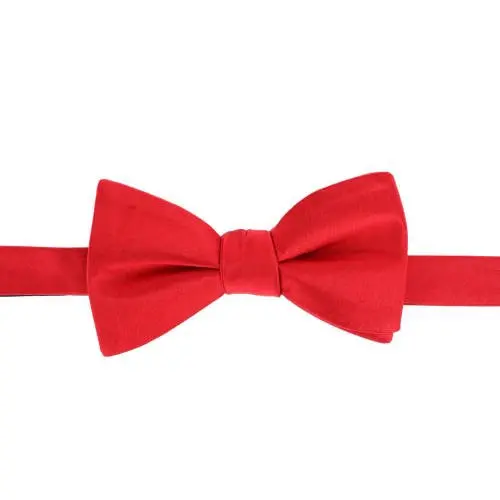 Trafalgar Sutton Silk Bow Tie, Braces, And Pocket Square Set - Red