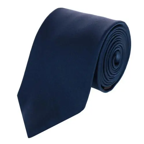 Trafalgar Sutton Silk Brace And Necktie Combo - Navy