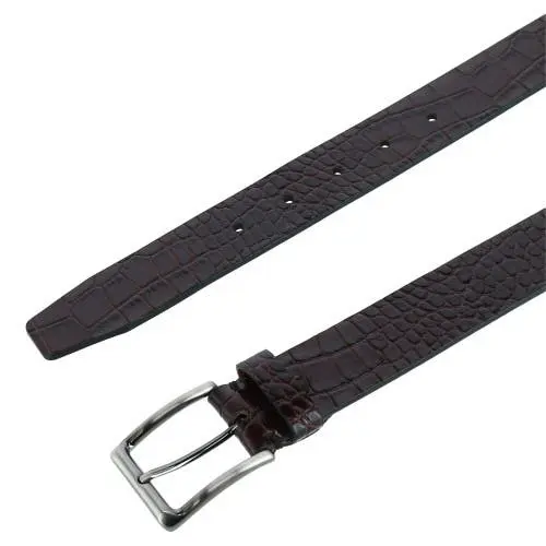 Trafalgar Matisse 35mm Croc-embossed Leather Belt