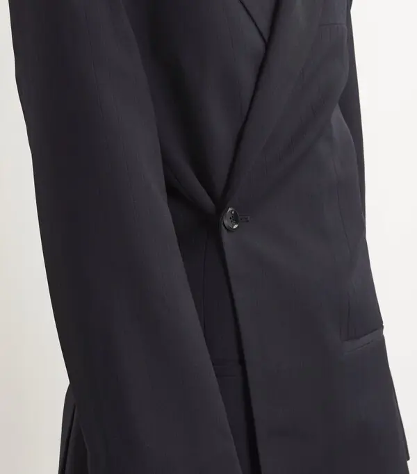 RÓHE Wool Overlap Blazer
