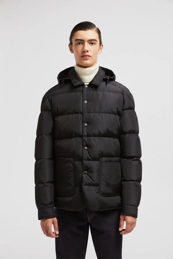 Moncler Ciareido Hooded Down Shirt Jacket