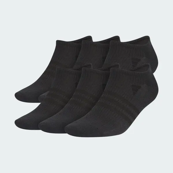 Adidas Superlite 3.0 6-pack No-show Socks - Black / Night Grey